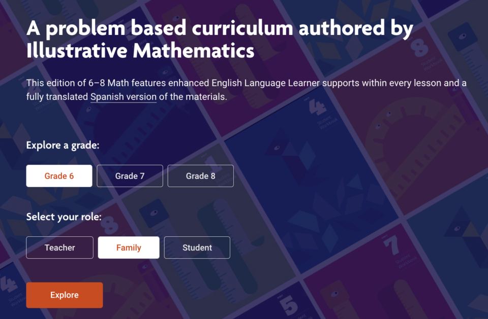 Open Up Resources Parent and Student Support – Elementary Mathematics